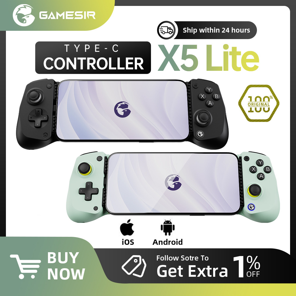 Jual GameSir X5 Lite Mobile Gamepad For IPhone Android Phone Game ...
