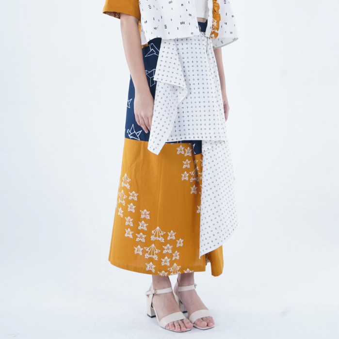 Jual Batik ENOM - Rok Lilit Batik Modern - Nirankara - NEIRA- Sale ...