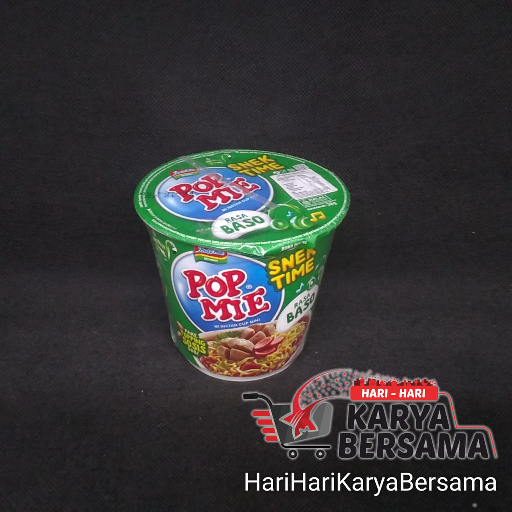 Jual MIE INSTAN CUP POP MIE MINI INSTAN BASO SAPI 38GR | Shopee Indonesia