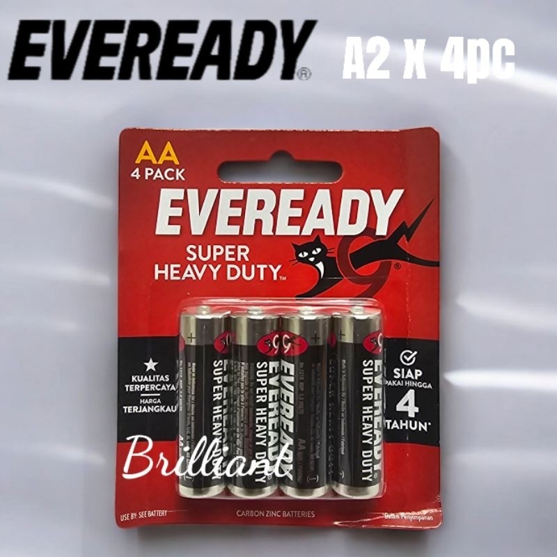 Jual Vip3 * Baterai EVEREADY Original - A2 / A3 / Tabung Besar / Kotak ...
