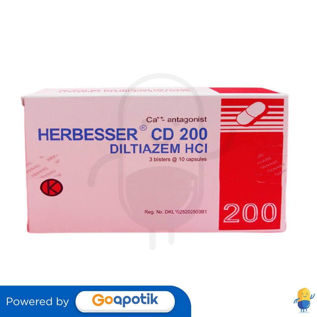 Jual Herbesser Cd 200 Mg Box 30 Tablet | Shopee Indonesia