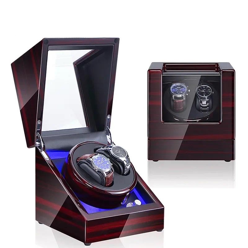 Jual Mechanical Watch Winder Box Movement Silent Automatic Rotator ...