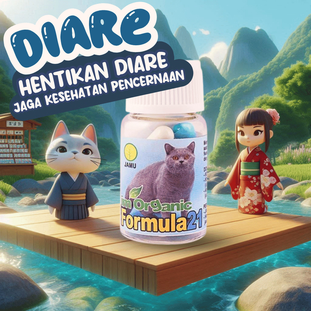 Jual OBAT DIARE MENCRET KUCING ANJING KAPSUL ORGANIC KITTEN | Shopee ...