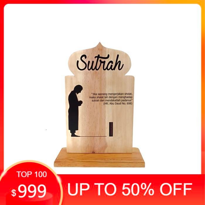 Jual Sutrah Pembatas Shof Sholat Ukuran 25 x 15 Cm Buat Masjid Musholla ...