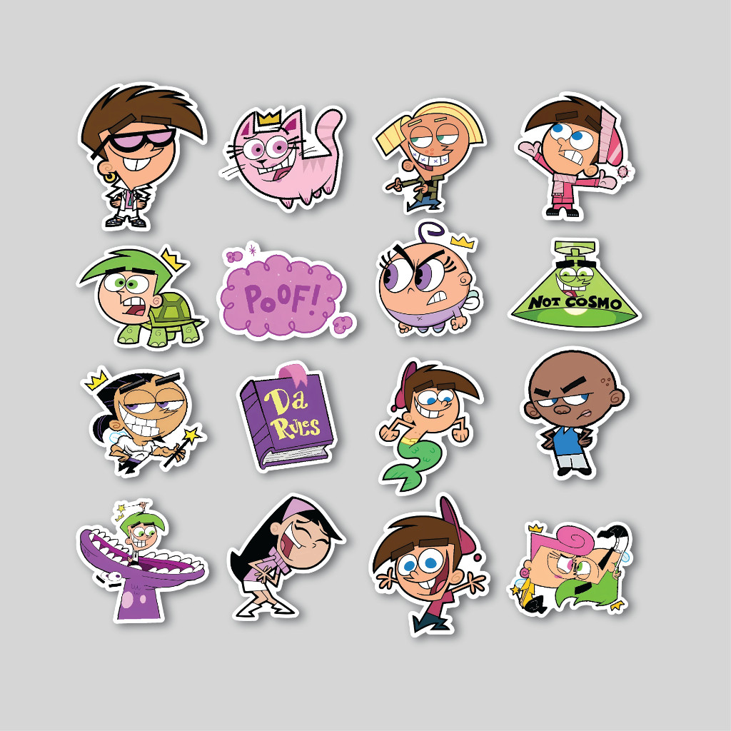 Jual Sticker Pack Fairy Odd Parents | Sticker Tumbler | Stiker Laptop ...