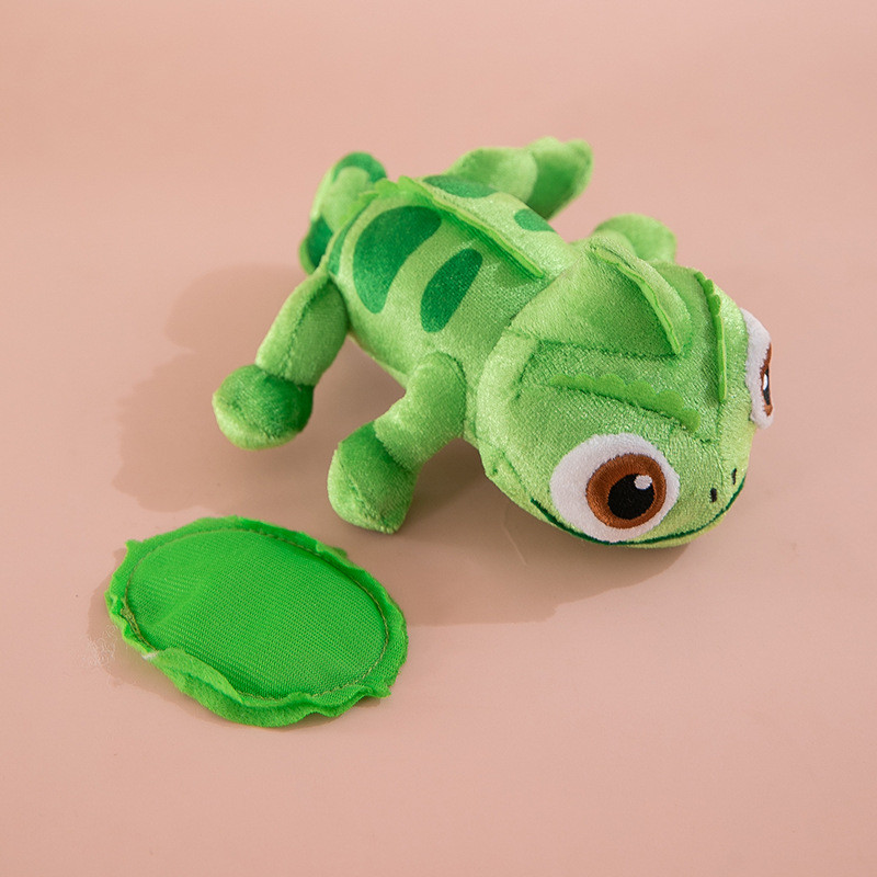 Jual 15cm Pascal Rapunzel Chameleon Plush Dolls Pascal Stuffed Animals ...