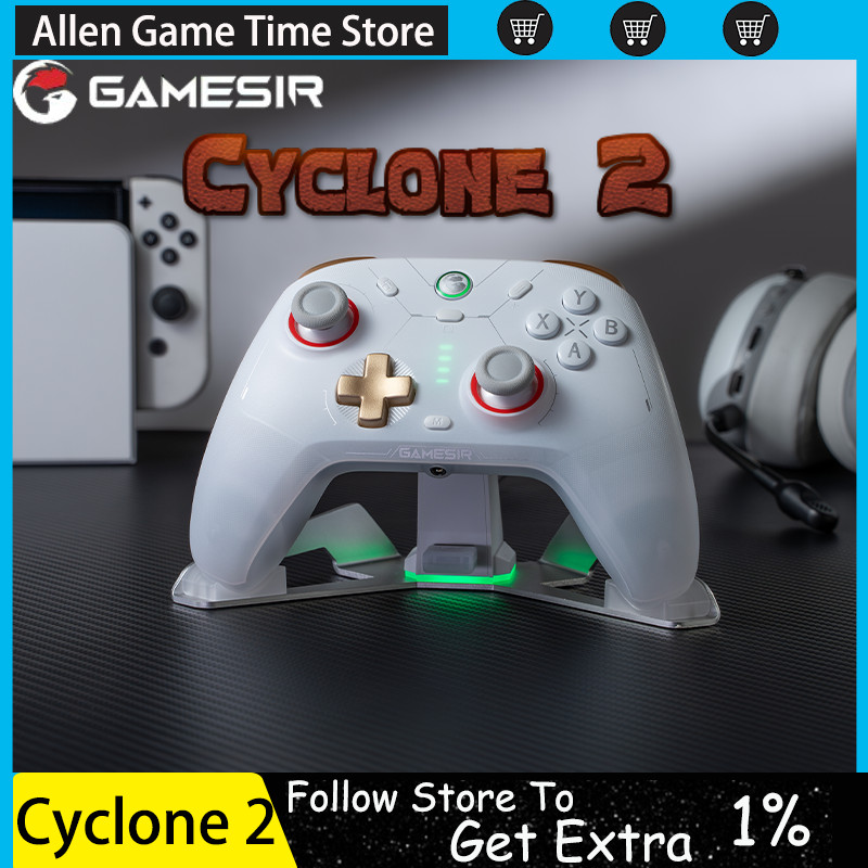 Jual GameSir Cyclone 2 Wireless Bluetooth Gaming Controller With TMR ...