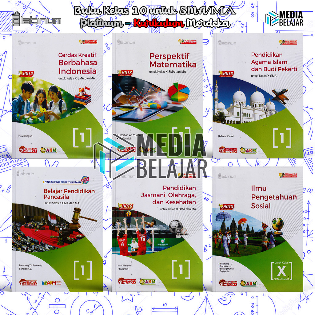 Jual Buku Kelas 10 Kurikulum Merdeka SMA Tiga Serangkai Platinum | Shopee Indonesia