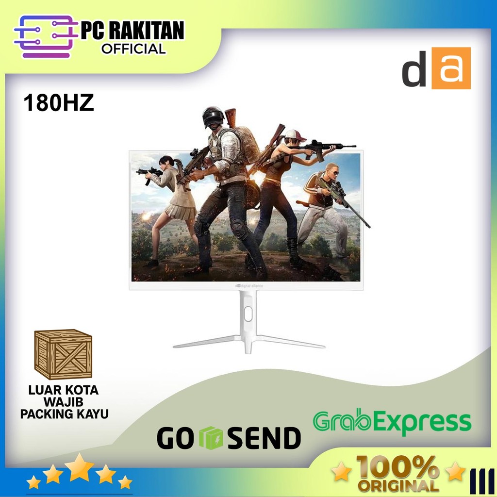 Jual DIGITAL ALLIANCE LED MONITOR IPS PANEL 27 INCH 2K 180HZ WHITE ...