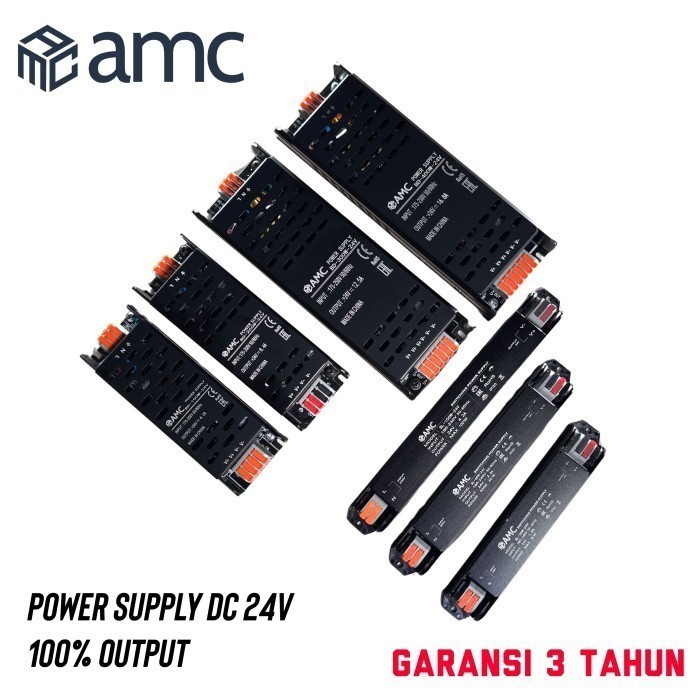 Jual AMC DC 24V Power Supply Adaptor COB LED Flexible Strip Trafo SMD ...