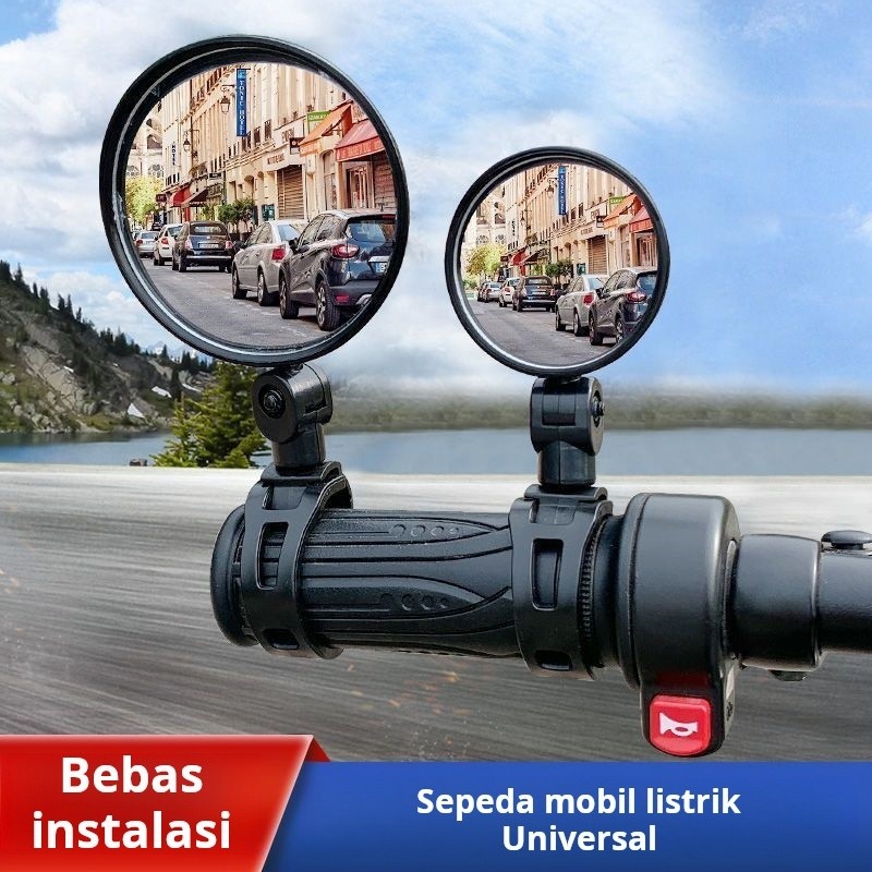 Jual Kaca spion sepeda sudut lebar cembung kaca spion sepeda kaca spion ...