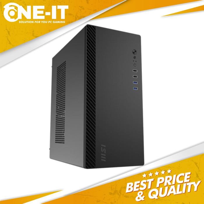 Jual MSI PRO SHIELD M100P MICRO ATX MINI TOWER PC CASE CASING GAMING ...