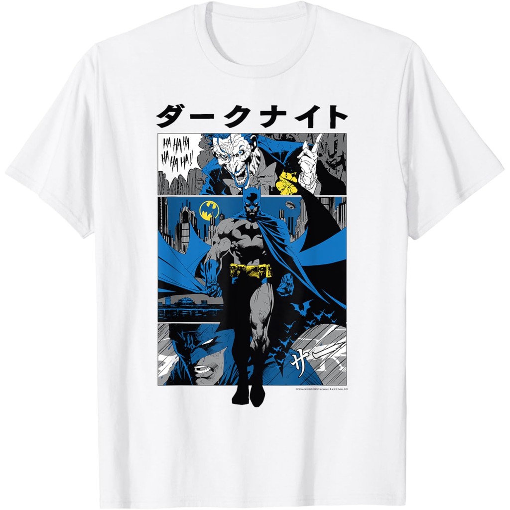 Jual Baju Kaos DC Comics Batman Kanji Comic Panels T-Shirt - Baju ...