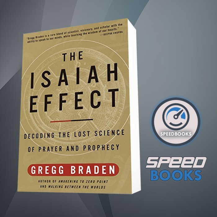 Jual Buku The Isaiah Effect: Decoding the Lost Science of Prayer and ...