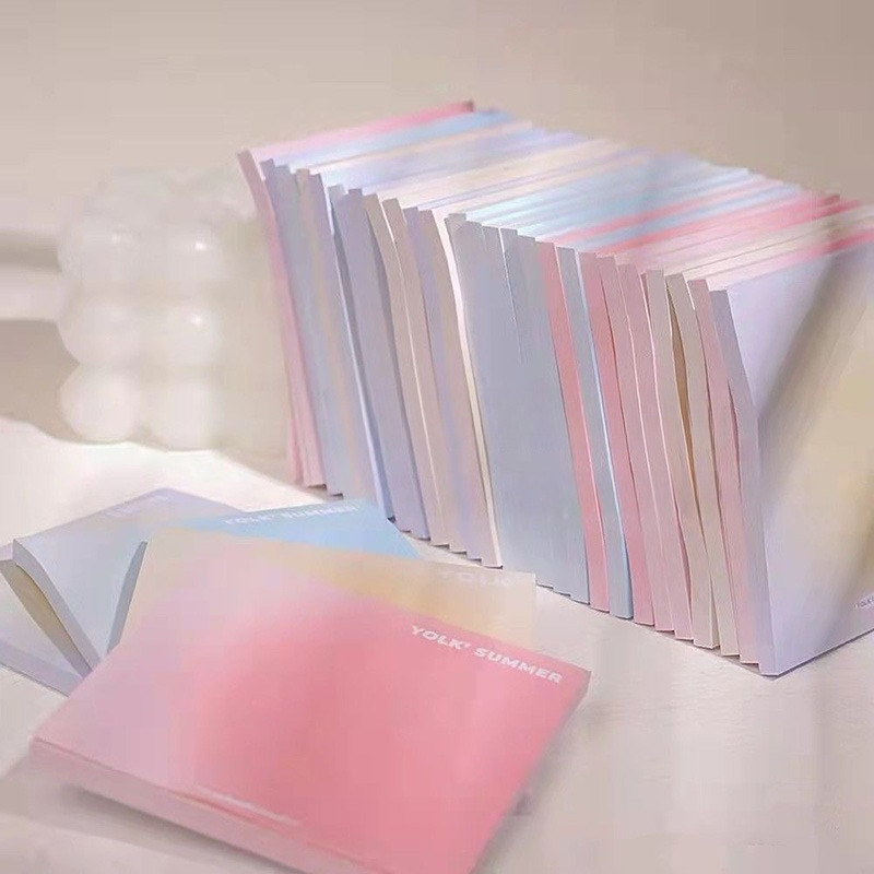 Jual 50 Lembar Sticky Notes Lucu Stiky Note Pastel Kertas Memo Pink ...