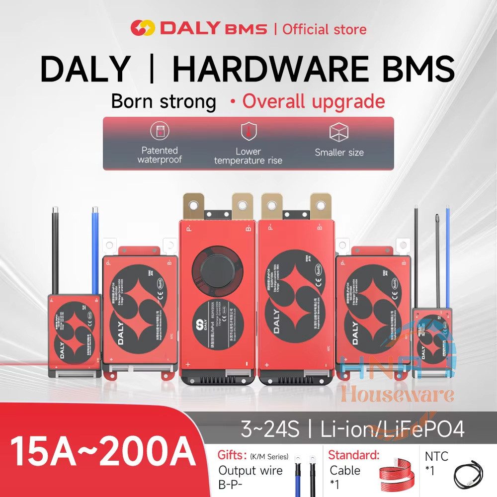 Jual BMS Daly 15S 48V 16S 51V 20S 60V 24S 72V 60A dan 100A Ada | Shopee ...