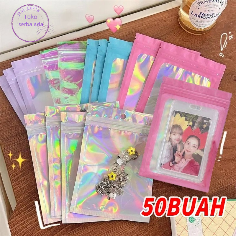 Jual Klip Plastik Fancy Kombinasi Aksesoris 50 Pcs | Ziplock Warna ...