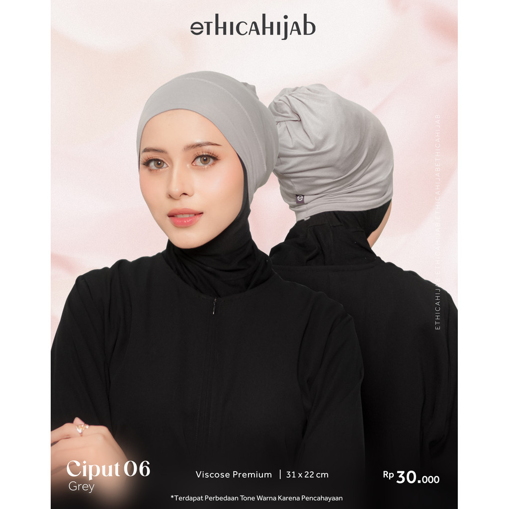 Jual Ciput 06 Bahan Viscose Premium Inner Hijab Wanita By Ethica Hijab ...