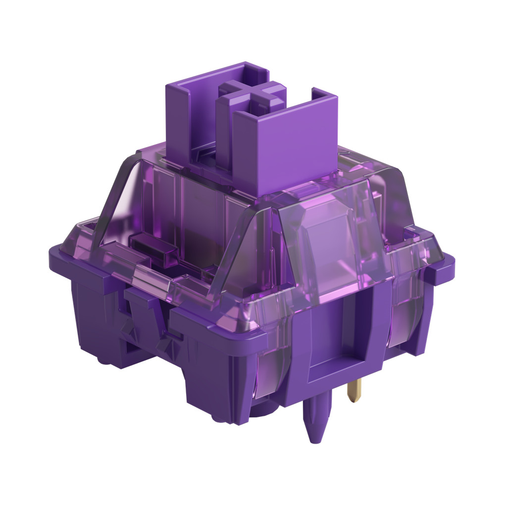 Jual Akko V3 Pro Lavender Purple Switches 5 Pin 40gf Tactile Switch ...