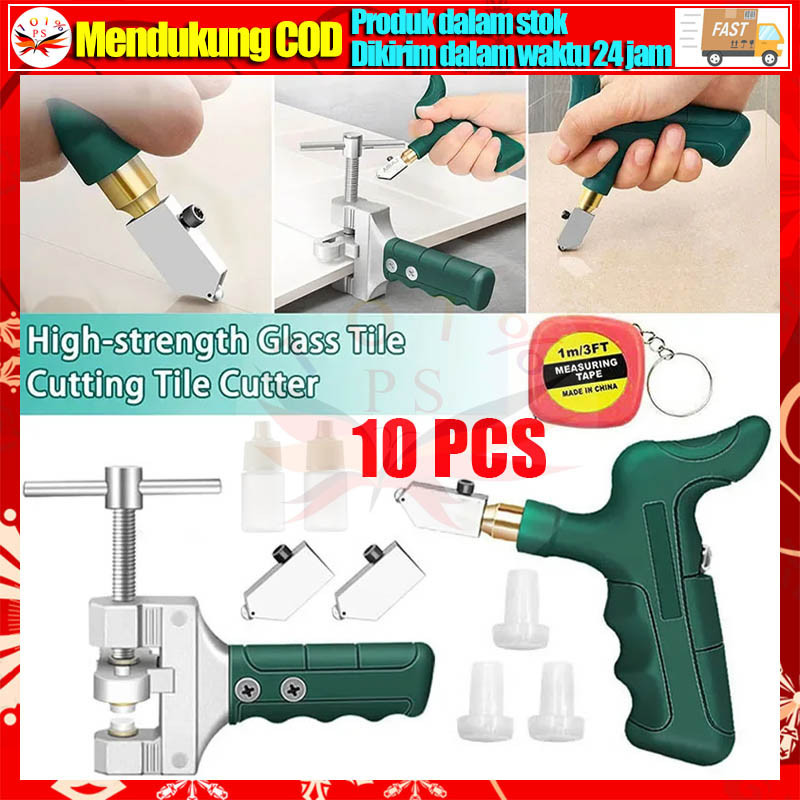 Jual 10 In 1 Alat Pemotong Kaca Keramik Ubin Glass Cutter Manual ...