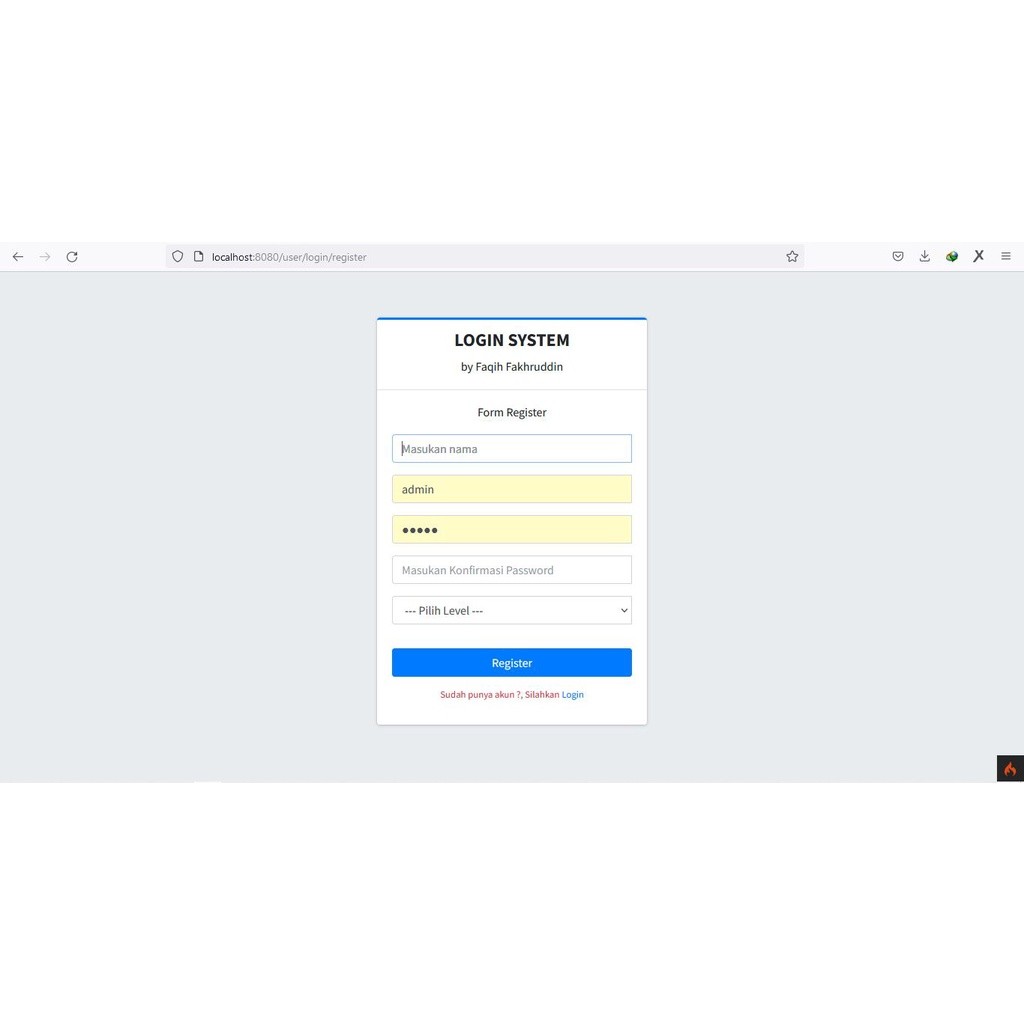 Jual Source Code Sistem Login Multi User dan Multi Level dengan CodeIgniter 4 dan template Admin ...