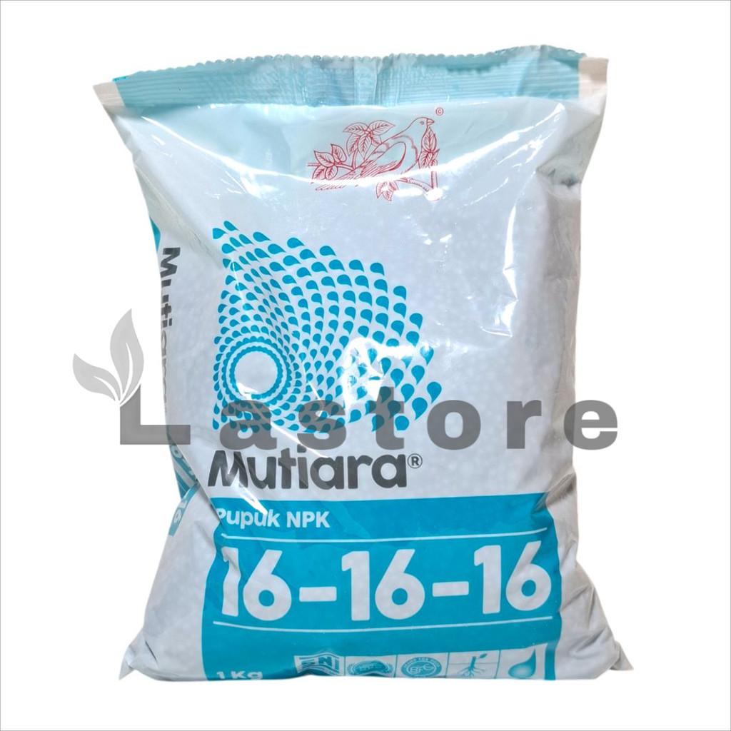 Jual Pupuk Meroke NPK MUTIARA 16-16-16 1 Kg Kemasan Pabrik | Shopee ...