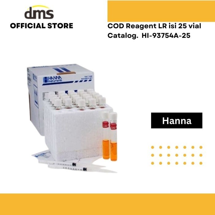 Jual Hanna COD Reagent LR isi 25 vial | Shopee Indonesia