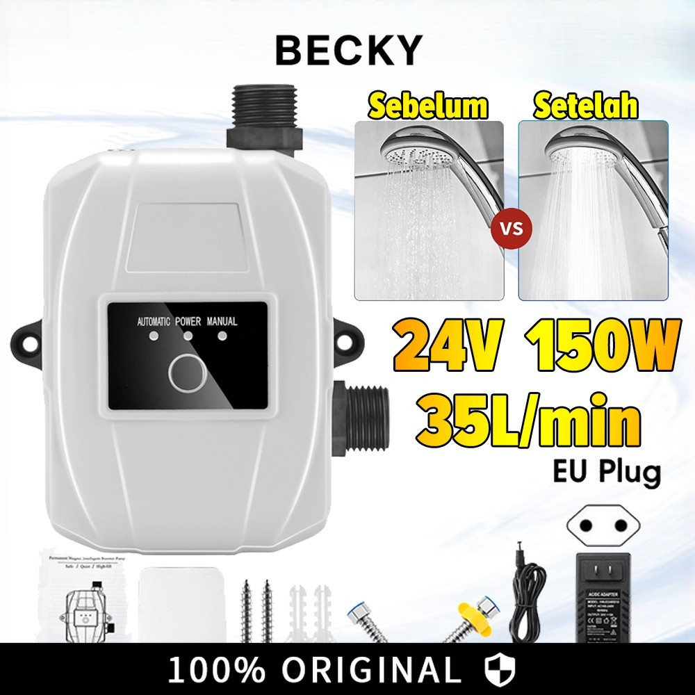 Jual BECKY Carstorm 150W Pompa Booster Pendorong Air Booster Pump ...