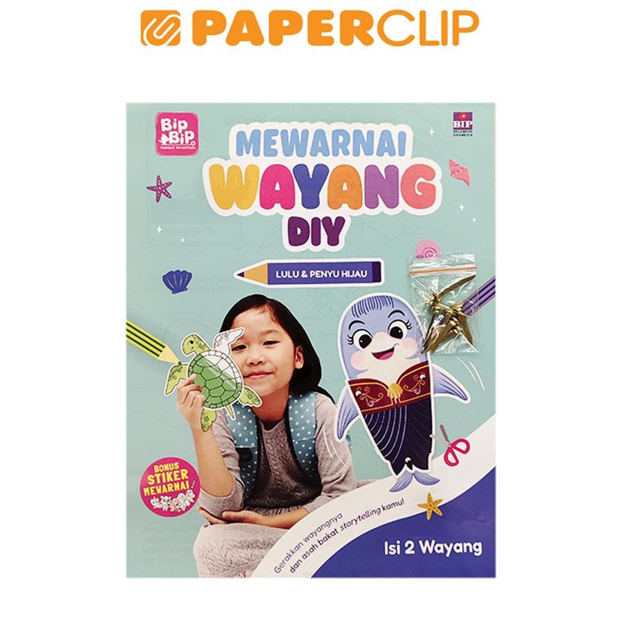 Jual MEWARNAI WAYANG DIY - LULU & PENYU HIJAU | Shopee Indonesia