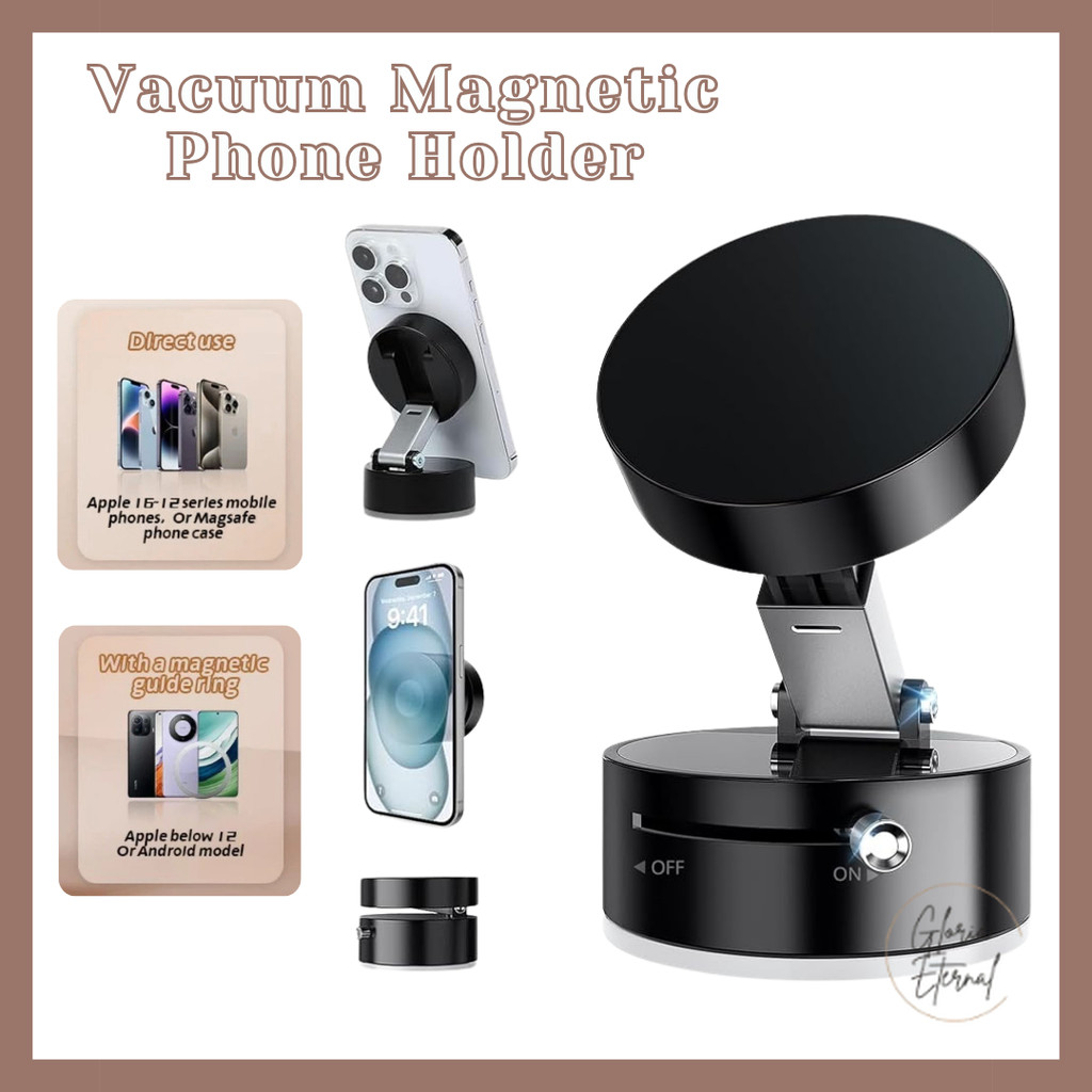 Jual [Gloria] Holder Hp Magnetic Phone Holder 360° Rotation Adjustable ...
