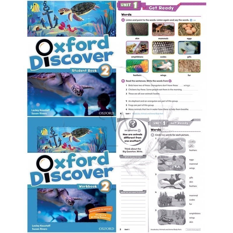Jual Buku (FISIK) Oxford Discover Foundation 1 2 3 4 5 6 Student Book ...
