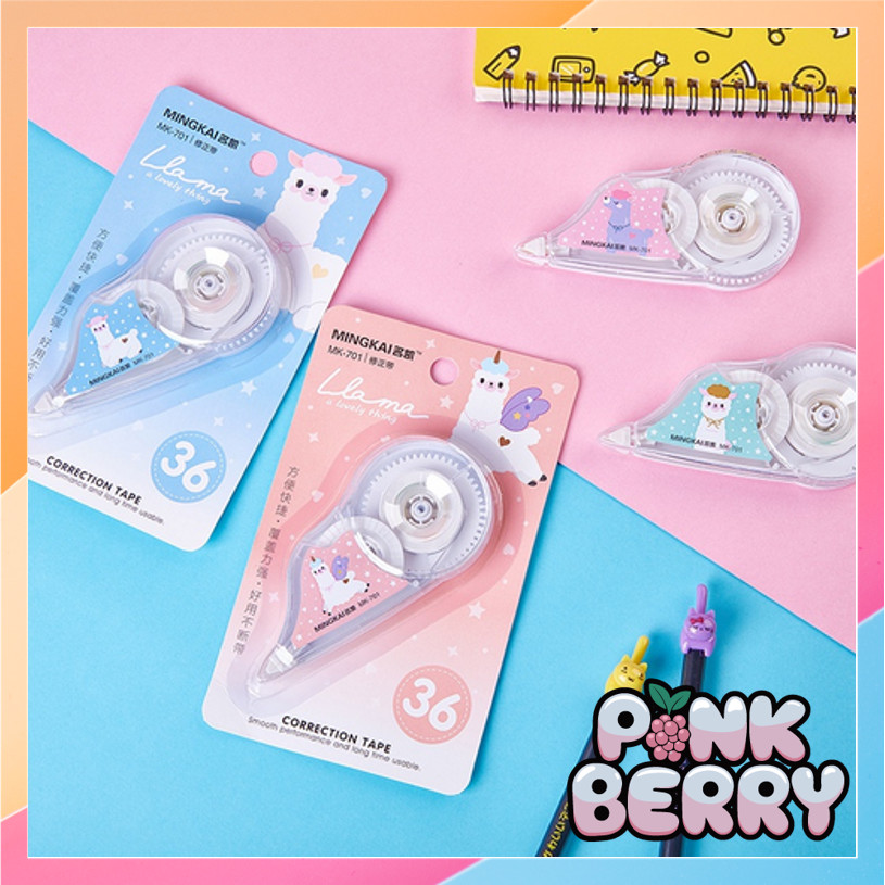 Jual PINK BERRY S5742 TipEx Roll Correction Penghapus TipEx Correction ...