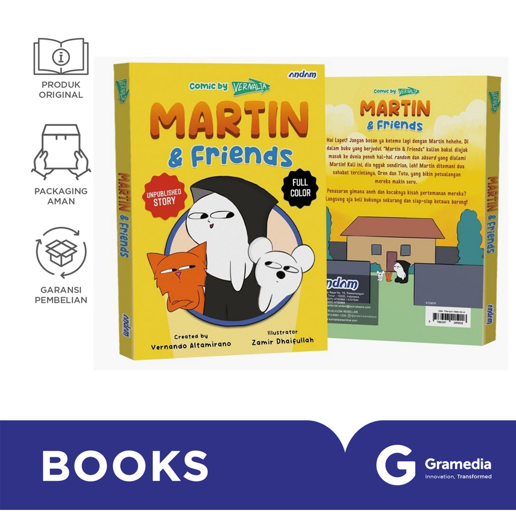 Jual Komik Martin & Friends (Vernando Altamirano) | Shopee Indonesia