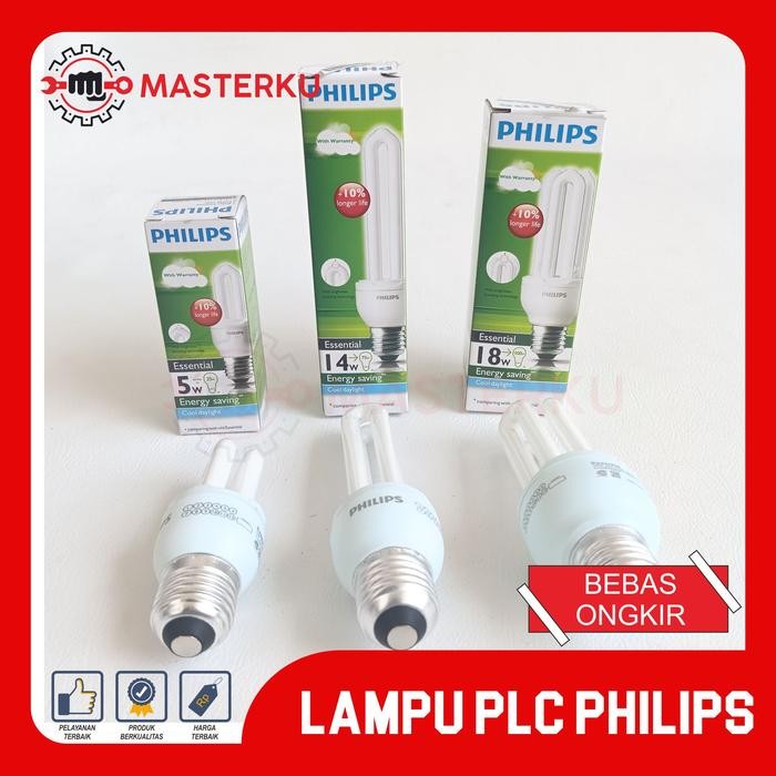 Jual LAMPU PLC PHILIPS 5W / LAMPU PLC PHILIPS 14W/LAMPU PLC PHILIPS 18W ...