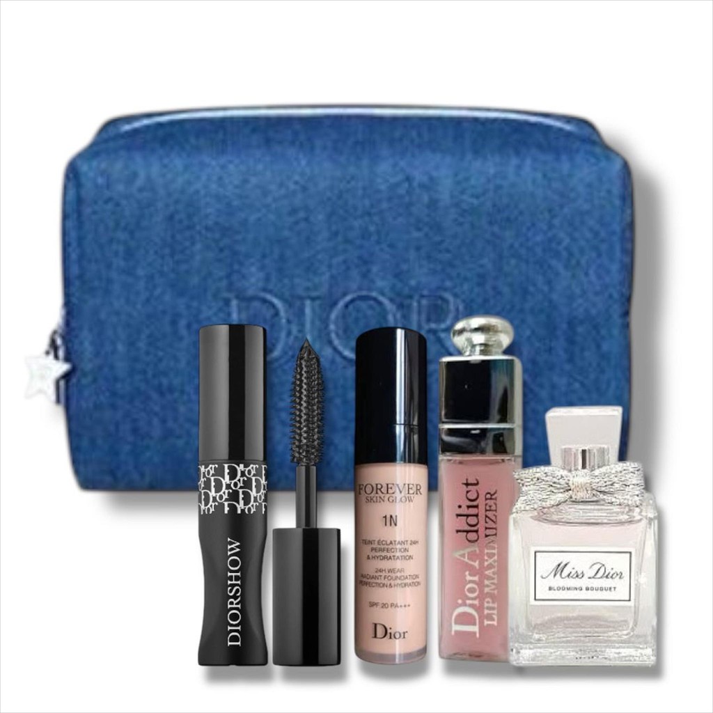 Jual Dior Travel Set + Pouch | Shopee Indonesia