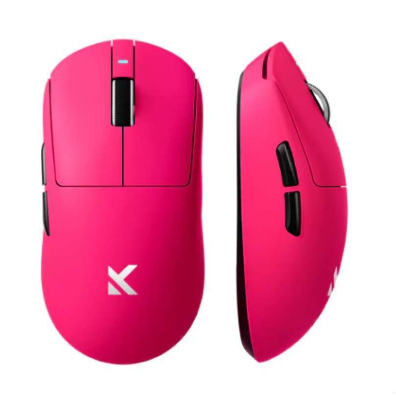 Jual MCHOSE A7 Ultra Wireless Mouse Rose Red | TTC Golden Switch ...