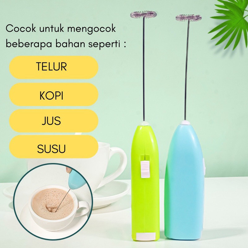 Jual (GA777) mixer tangan Portable / Mixer pengocok kopi / blender mini ...
