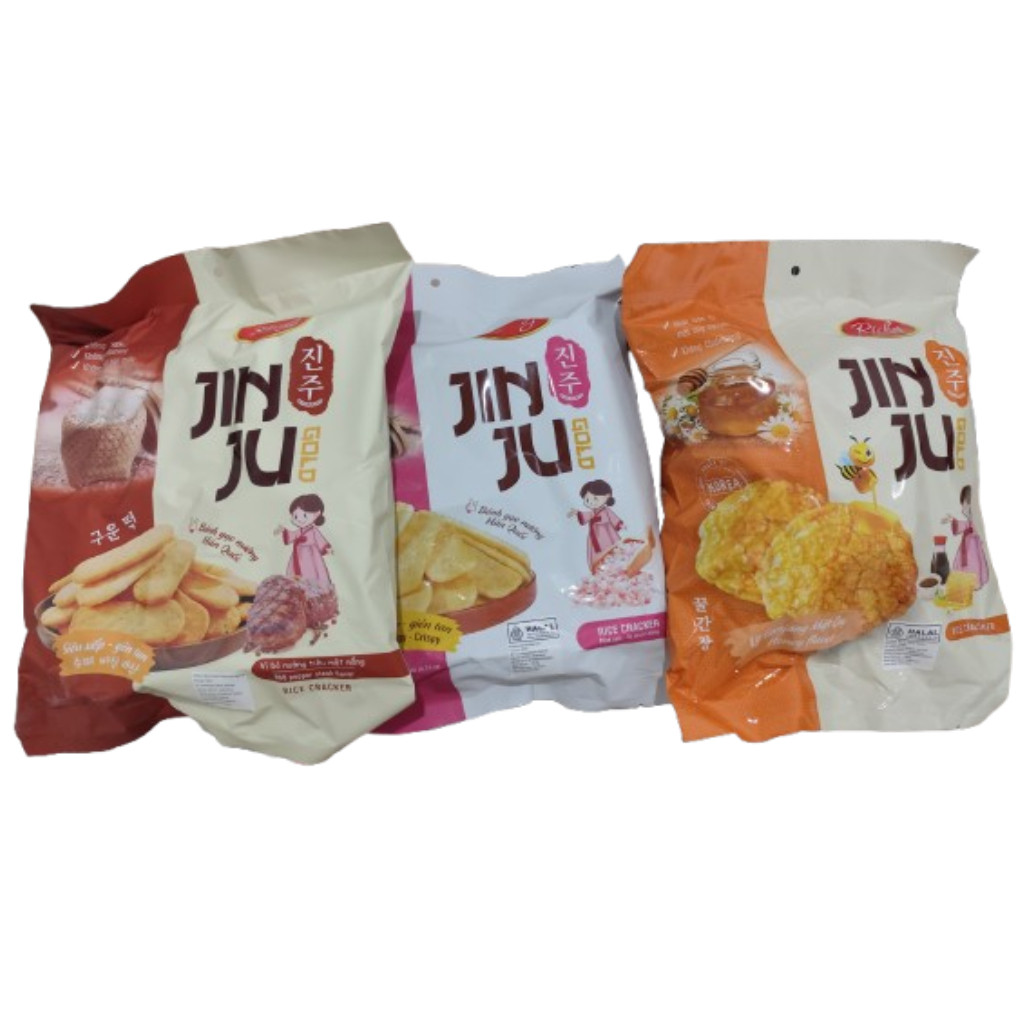 Jual Richy Jinju Rice Crackers Snack Import Vietnam | Shopee Indonesia