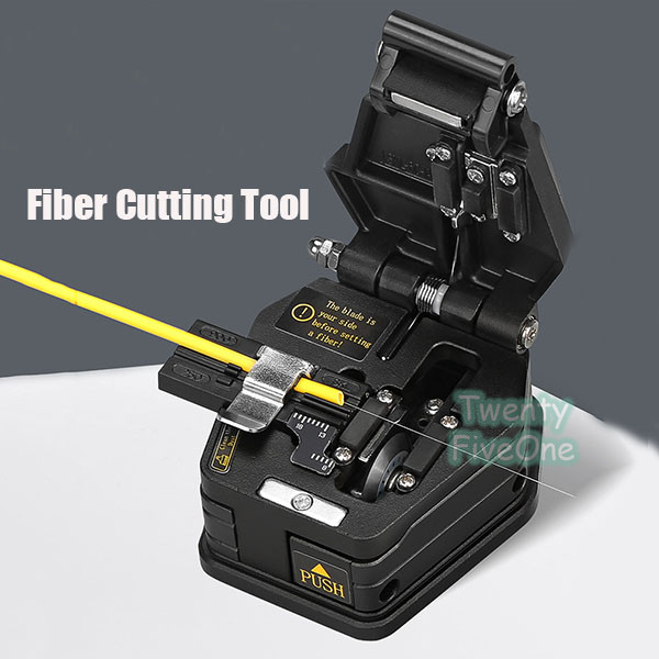 Jual Fiber Cleaver Pemotong Serat Kabel FO High Precision Fiber ...
