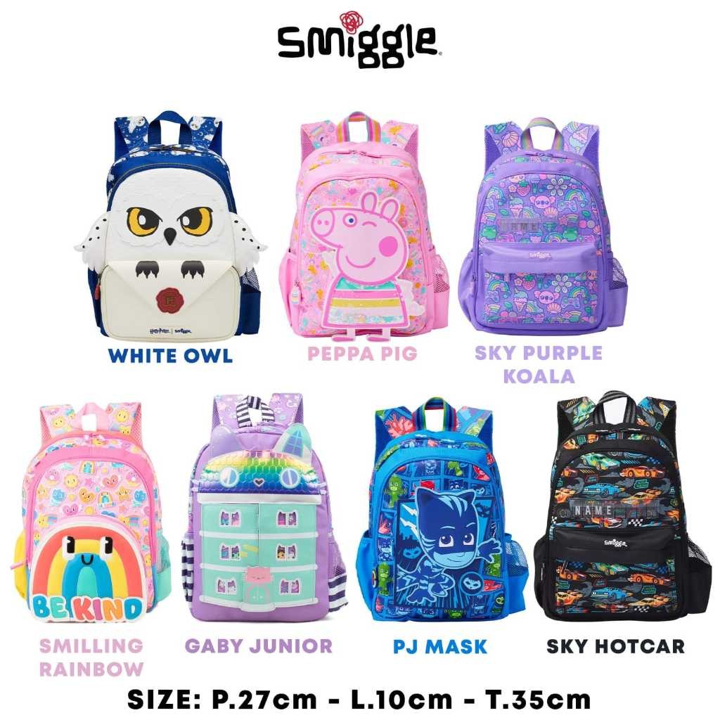 Jual TAS ANAK RANSEL Smiggle MEDIUM Junior Backpack Animalia Koala ...