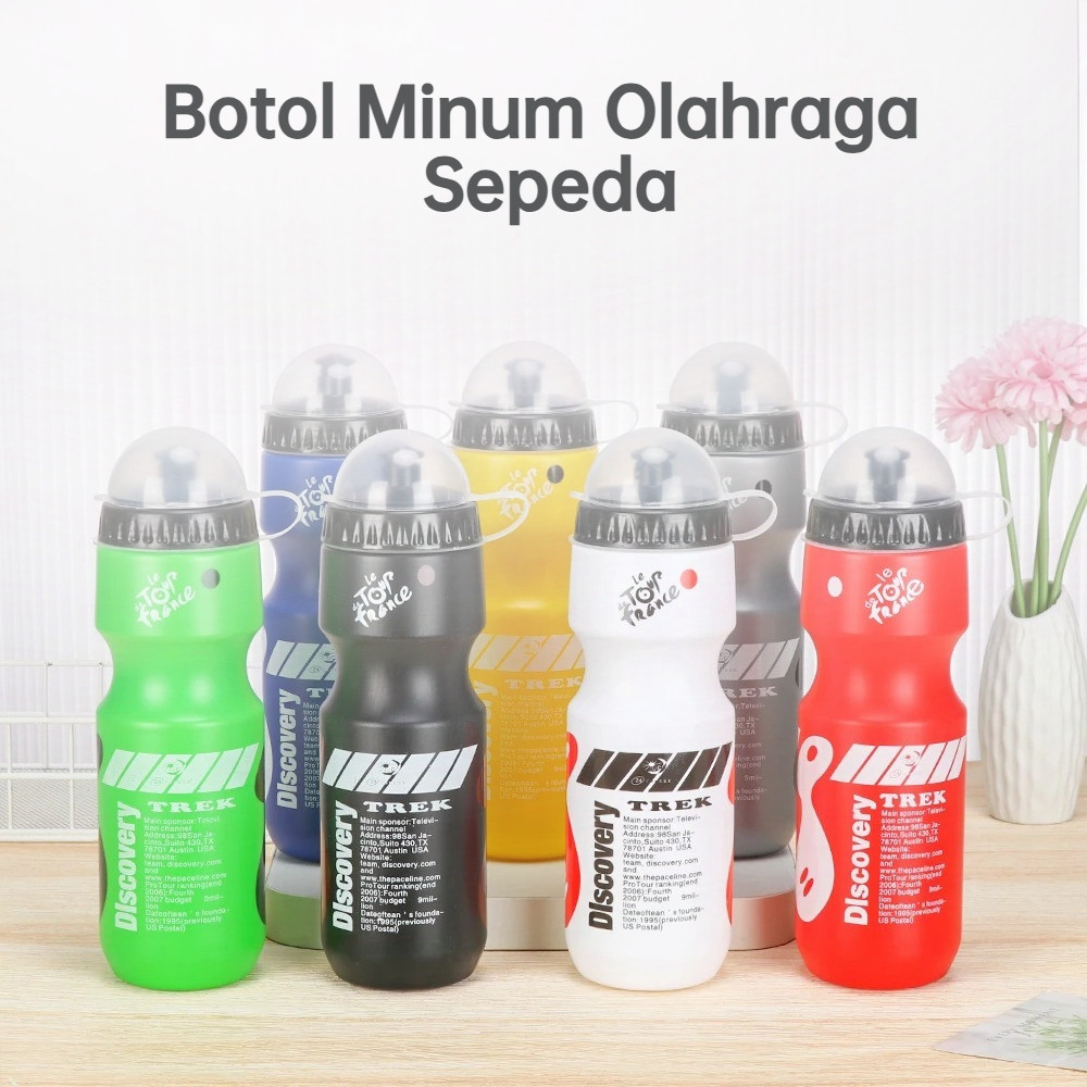 Jual Botol Minum Sepeda Olahraga BPA free with Dust Cover 650ml 750ml ...