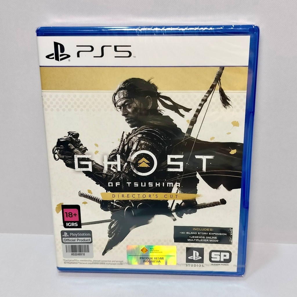 Jual PS5 Ghost of Tsushima Director's Cut Game (R3/asia) | Shopee Indonesia