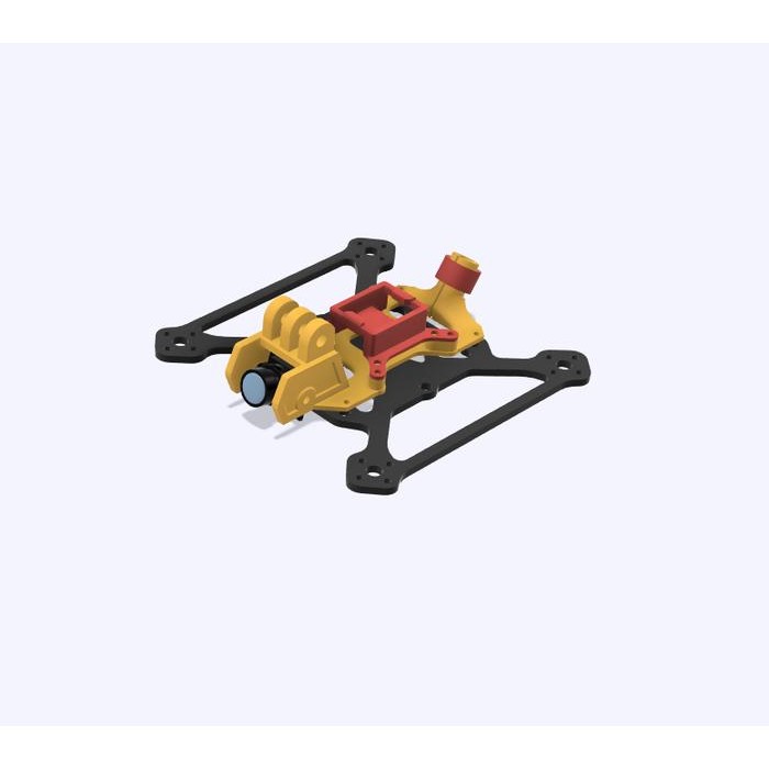 Jual Pavo20 Pro Pavo 20 canopy Bracket for Analog fpv gps mount action ...