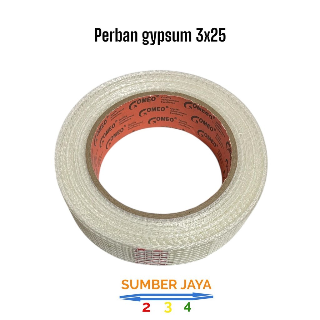 Jual Perban gypsum 3cm x 25mt Lakban perekat kasa TERMURAH | Shopee ...