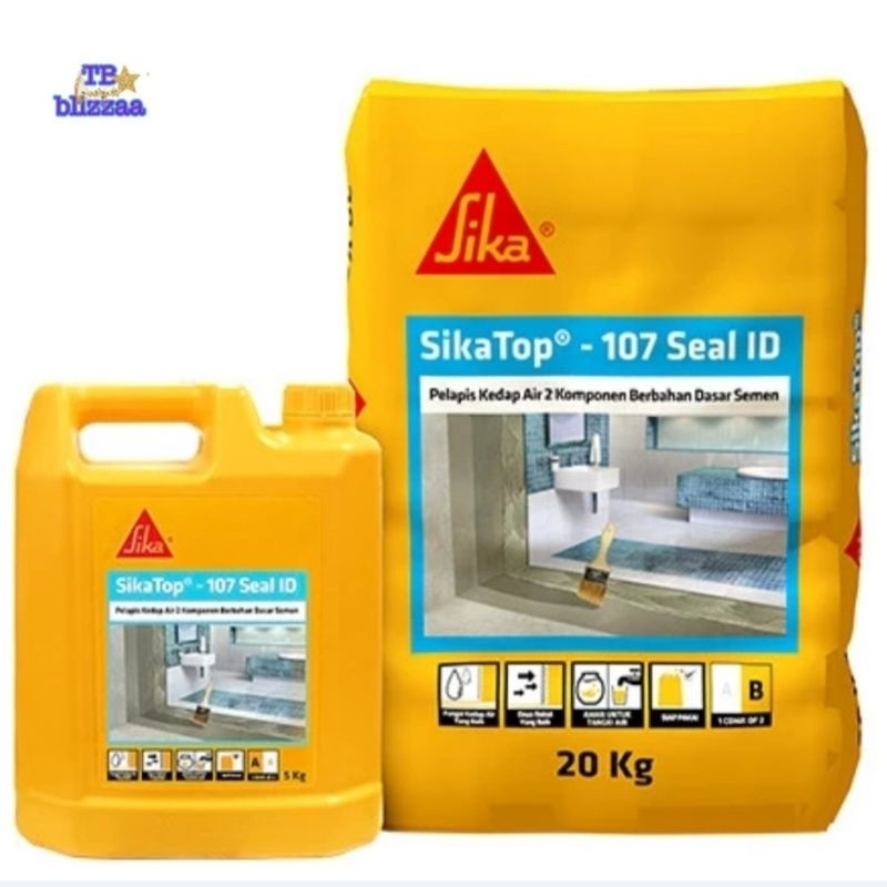 Jual Sika Top 107 Set 25kg 20kg Semen + 5kg Cairan SikaTop 107 Seal ID ...