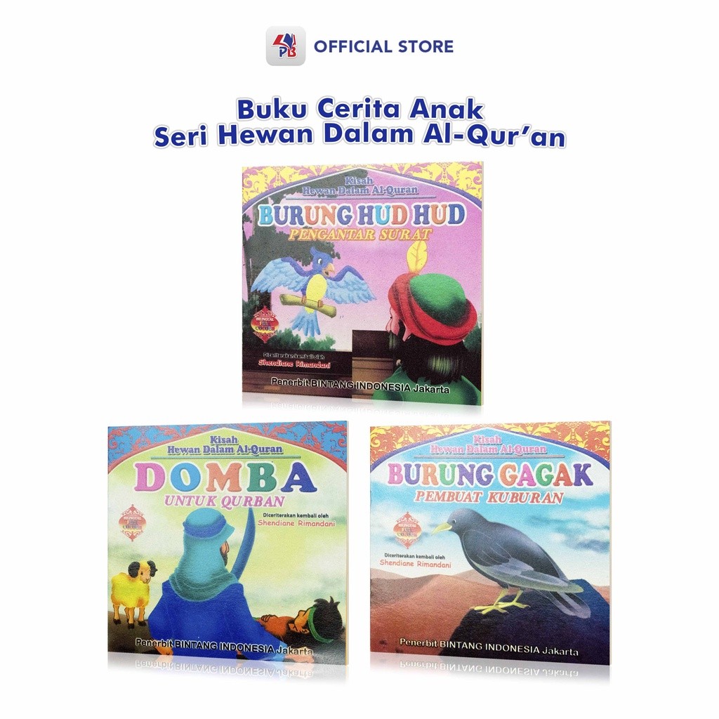 Jual Buku Cerita Anak Bergambar Cerita Anak Islami Kisah Hewan Dalam Al Quran Domba Sapi Berina ...