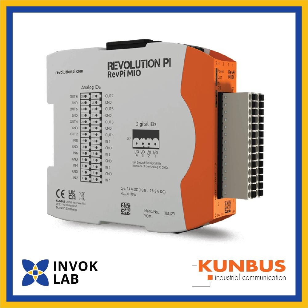 Jual KUNBUS Revolution Pi RevPi MIO Analog & Digital I/O expansion module | Shopee Indonesia