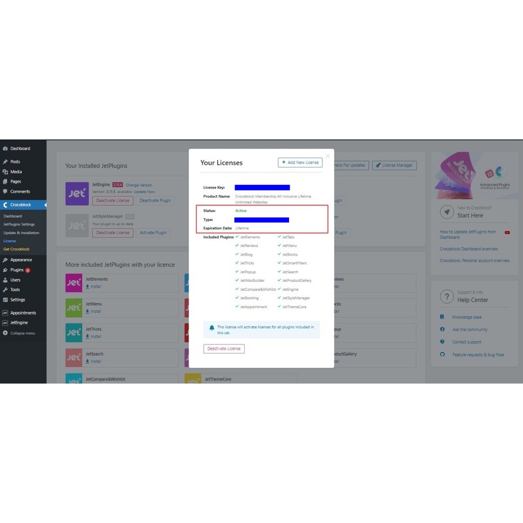Jual Crocoblock JetPlugins 100% Original License Lifetime Automatic ...