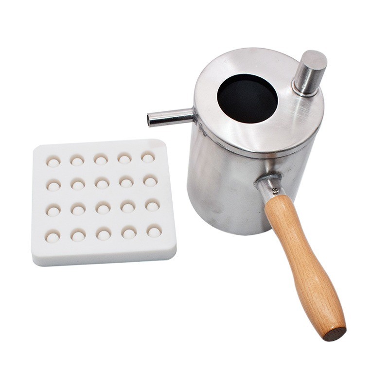 Jual Beeswax Pouring Pot Stainless Steel Beeswax Melting Pot Wax Melter ...