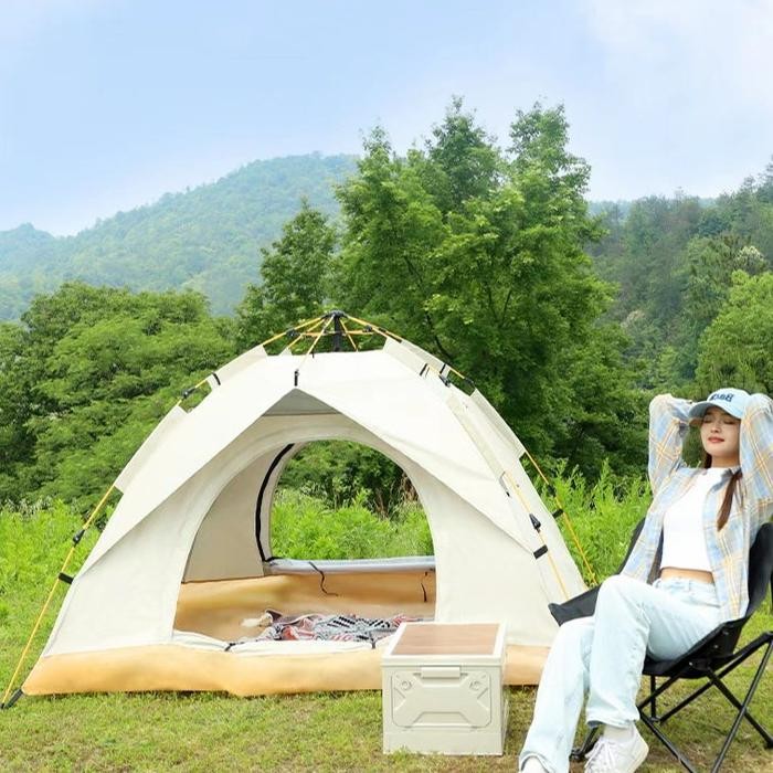 Jual Tenda Camping Lipat Otomatis Quick Opening 2 Pintu Tahan Angin dan ...